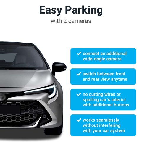 Toyota Corolla Front Backup Camera Control Connection Kit Smart Car ...